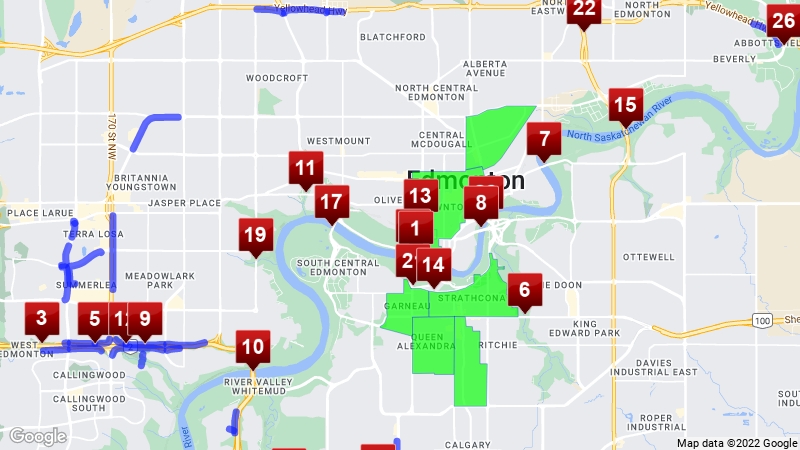 Graffiti Hot Spots : Scribble Maps