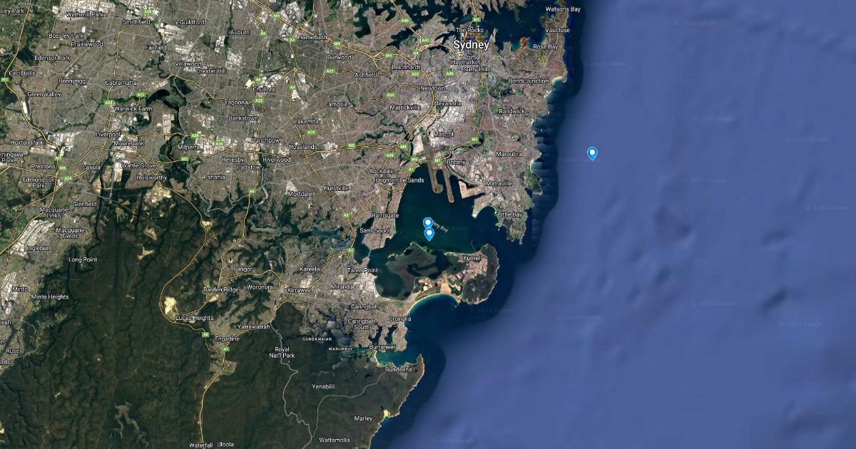 First fleet : Scribble Maps