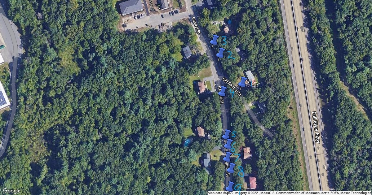 Map of central st. : Scribble Maps