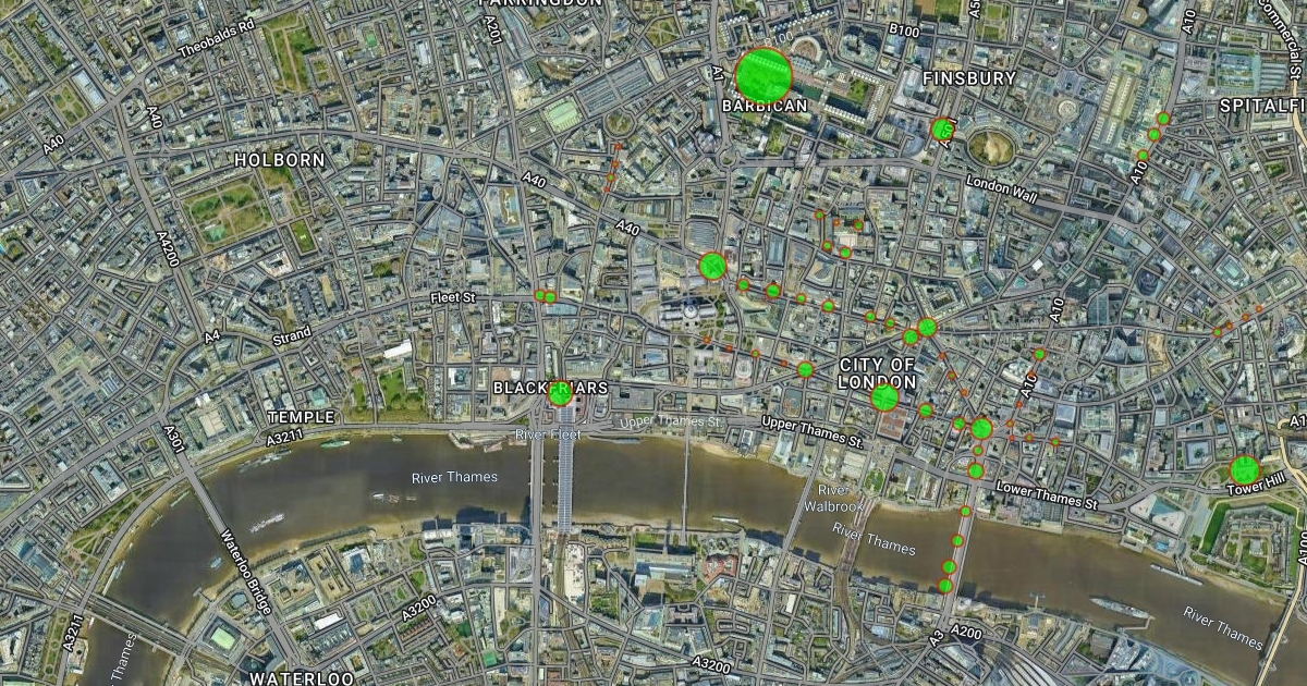Map of city location : Scribble Maps