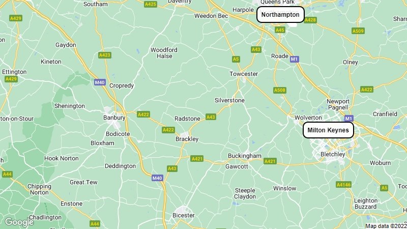 Map Of UK Cities : Scribble Maps