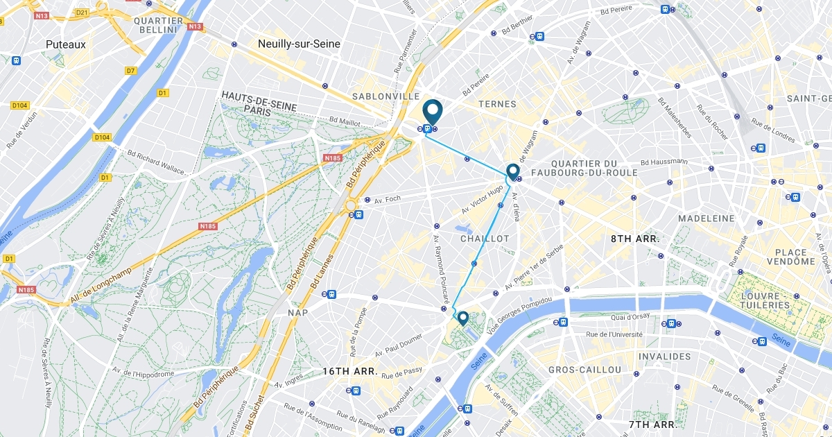 Paris Walk : Scribble Maps