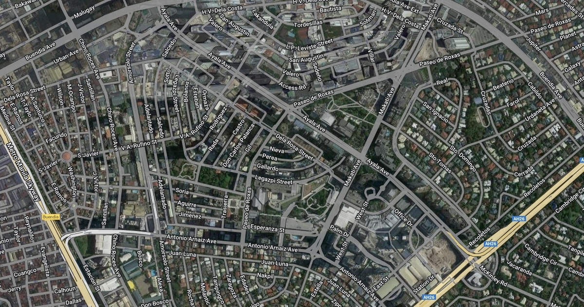 proposed area for new Makati office : Scribble Maps