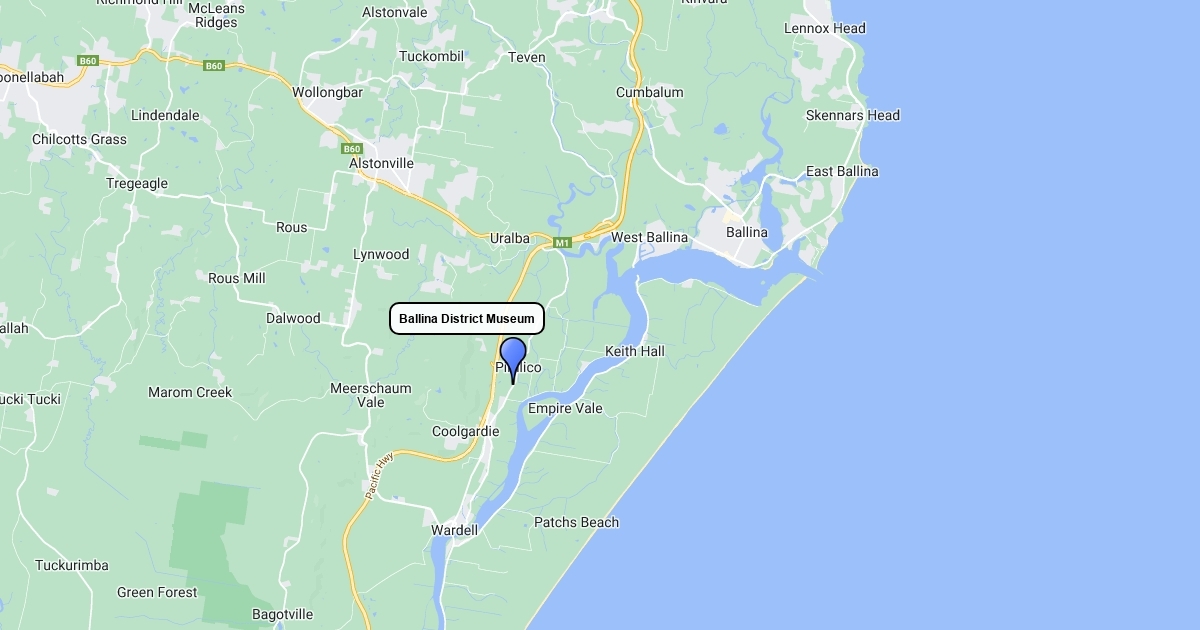 Ballina Waterfront Village And Tourist Park Map