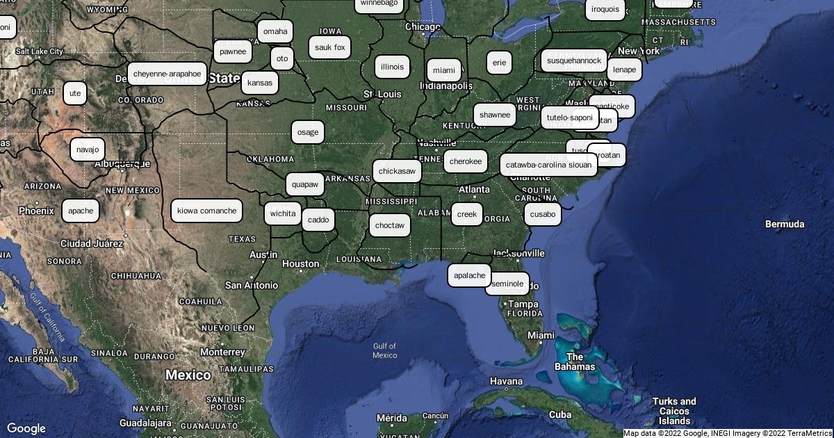 native map of usa : Scribble Maps