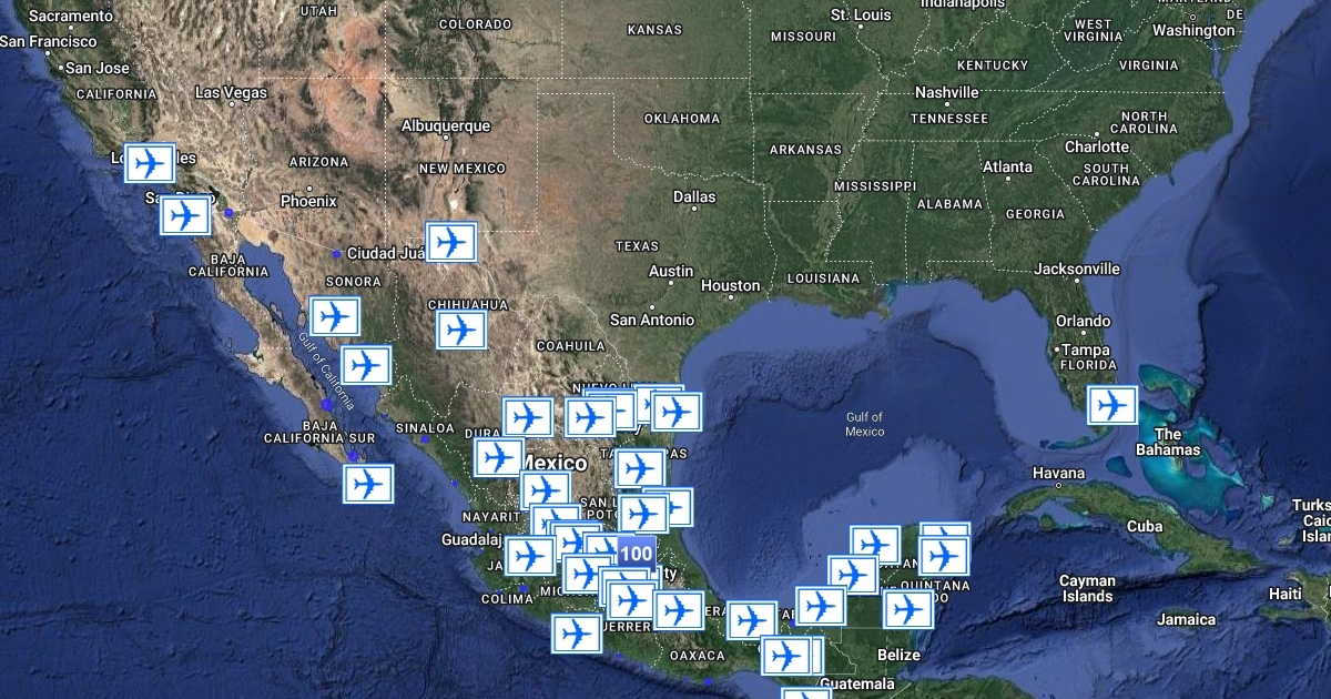 MAPA DE AEROPUERTOS : Scribble Maps