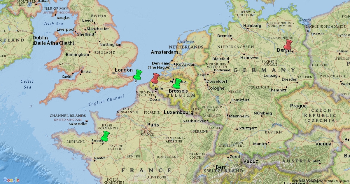 World War I Map - World Studies 2022 : Scribble Maps
