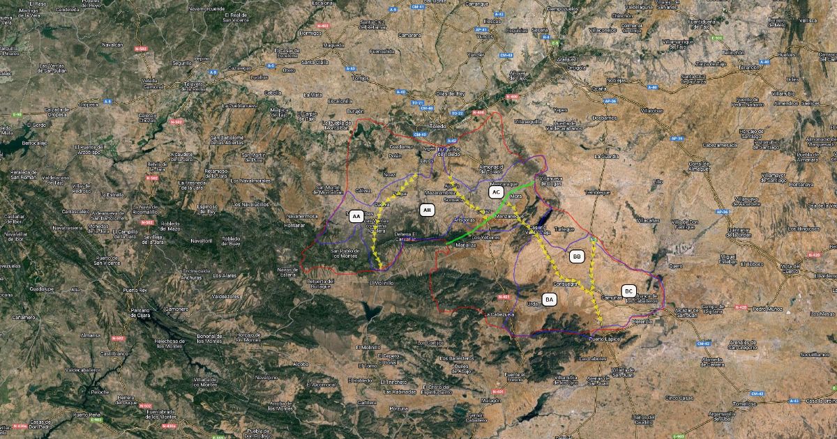 MAPA DEMARCACIONES : Scribble Maps