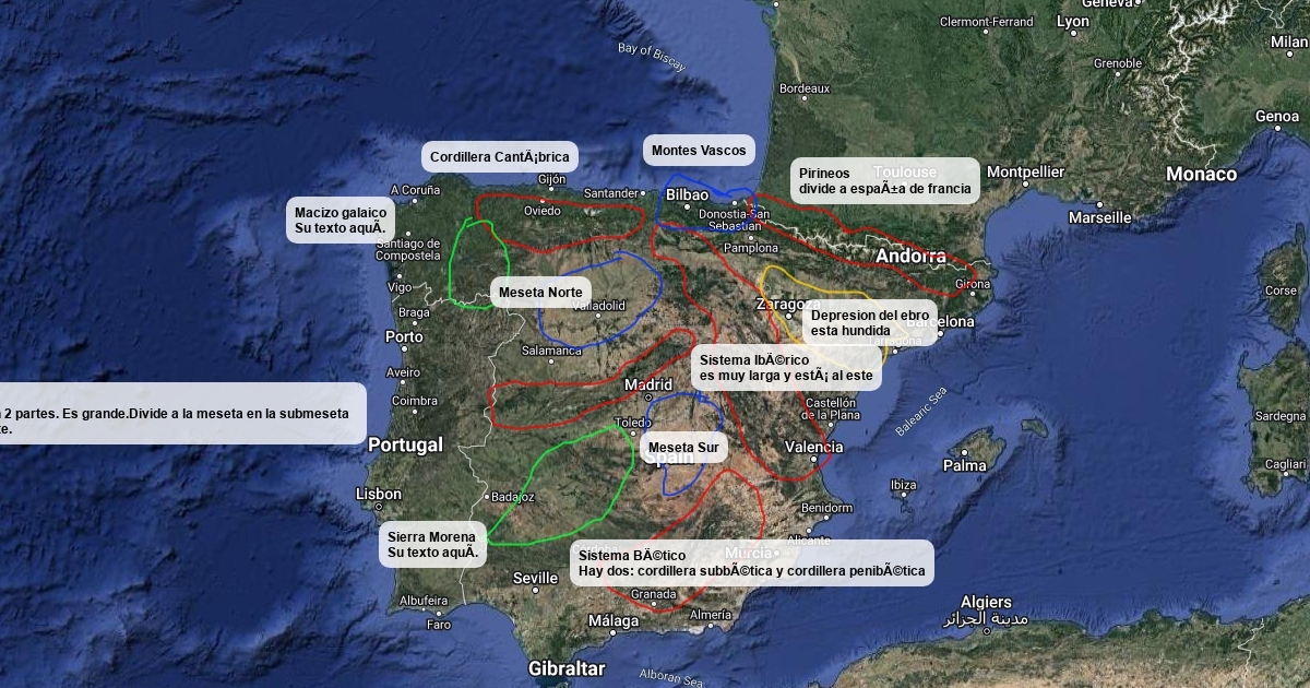 Mapa de Victor : Scribble Maps