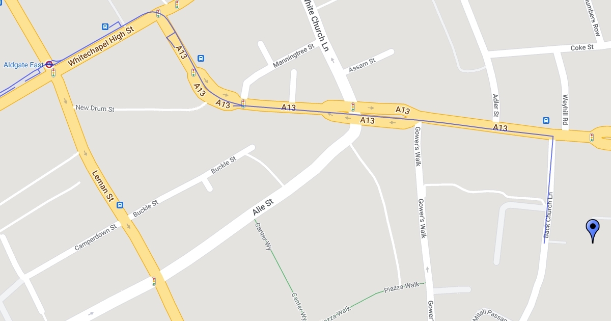 Diabetes UK directions : Scribble Maps