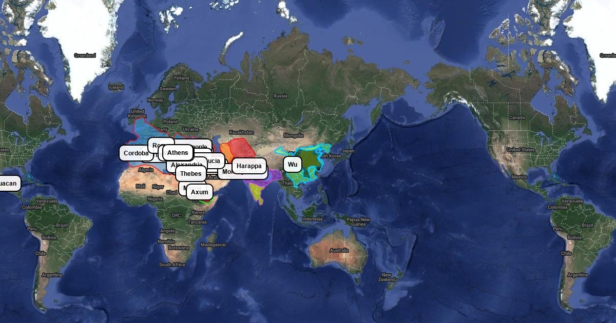 Ancient Civilization Map : Scribble Maps