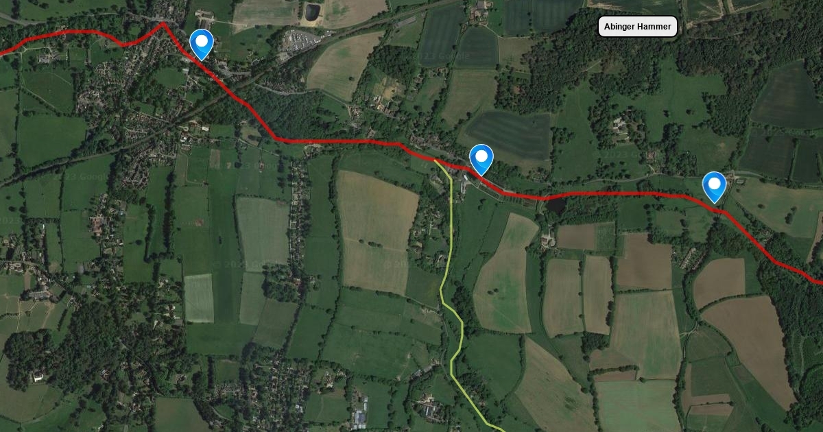 River Tillingbourne : Scribble Maps