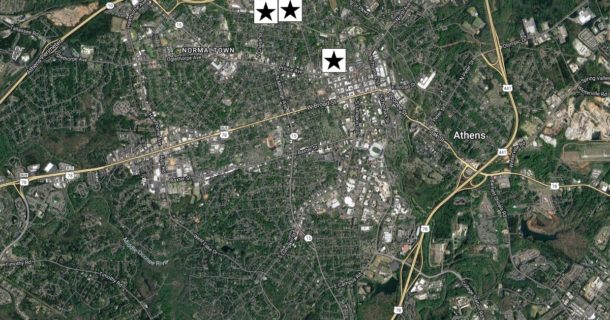 Tent City Locations in Athens : Scribble Maps