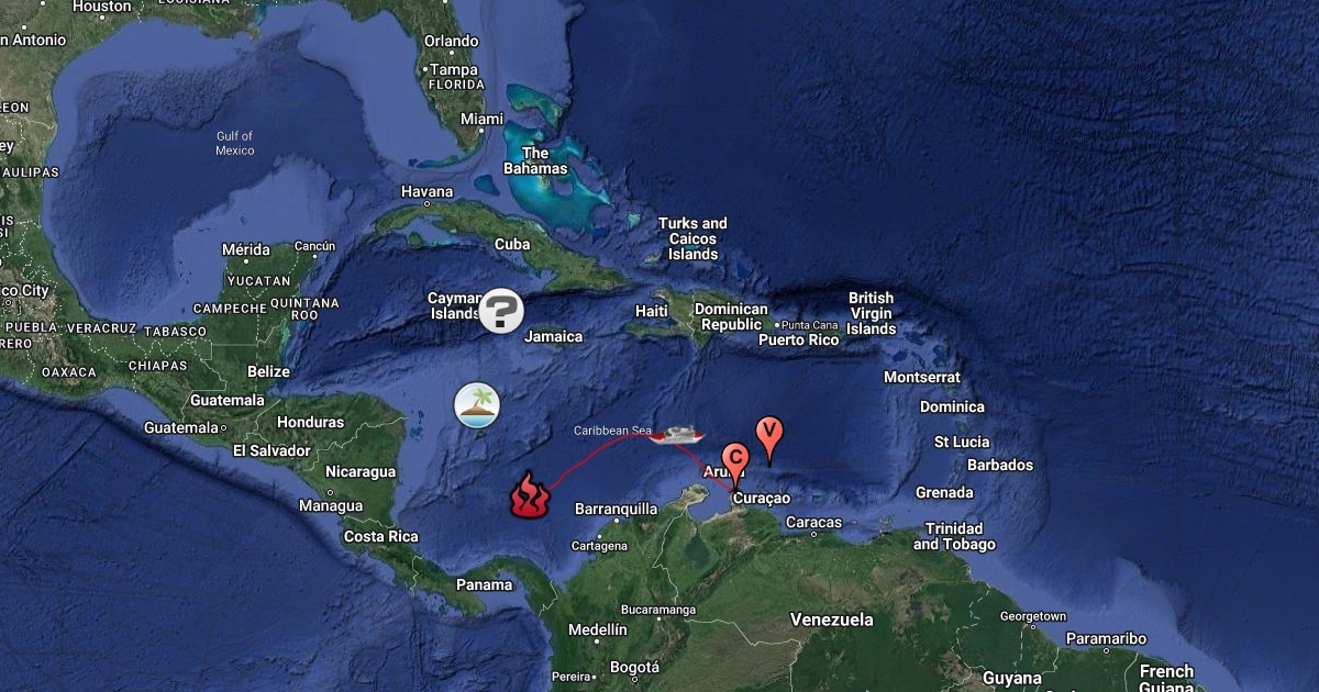 Map of The Cay : Scribble Maps