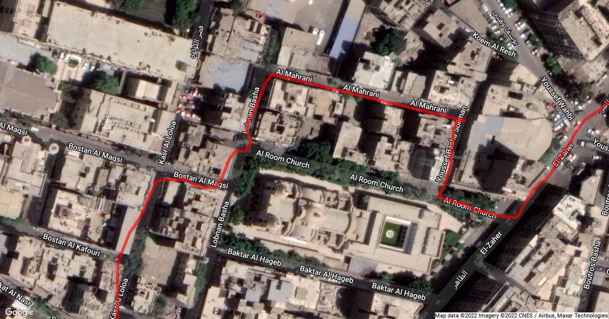 el-Daher Walk : Scribble Maps