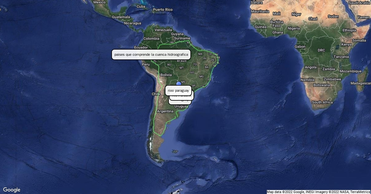 cuenca hidrografiaca deel rio de la plata : Scribble Maps