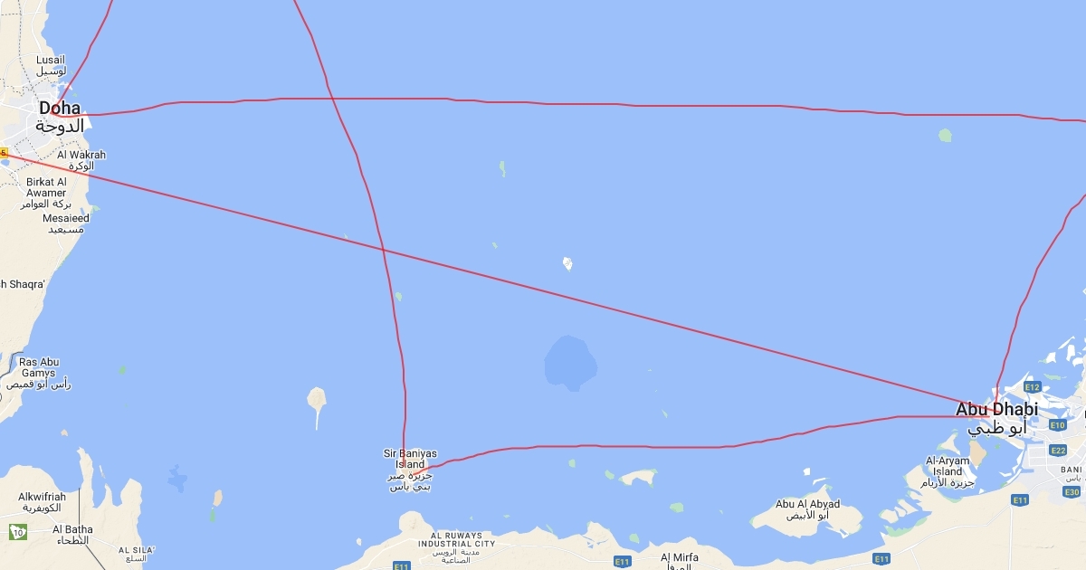 emirates : Scribble Maps