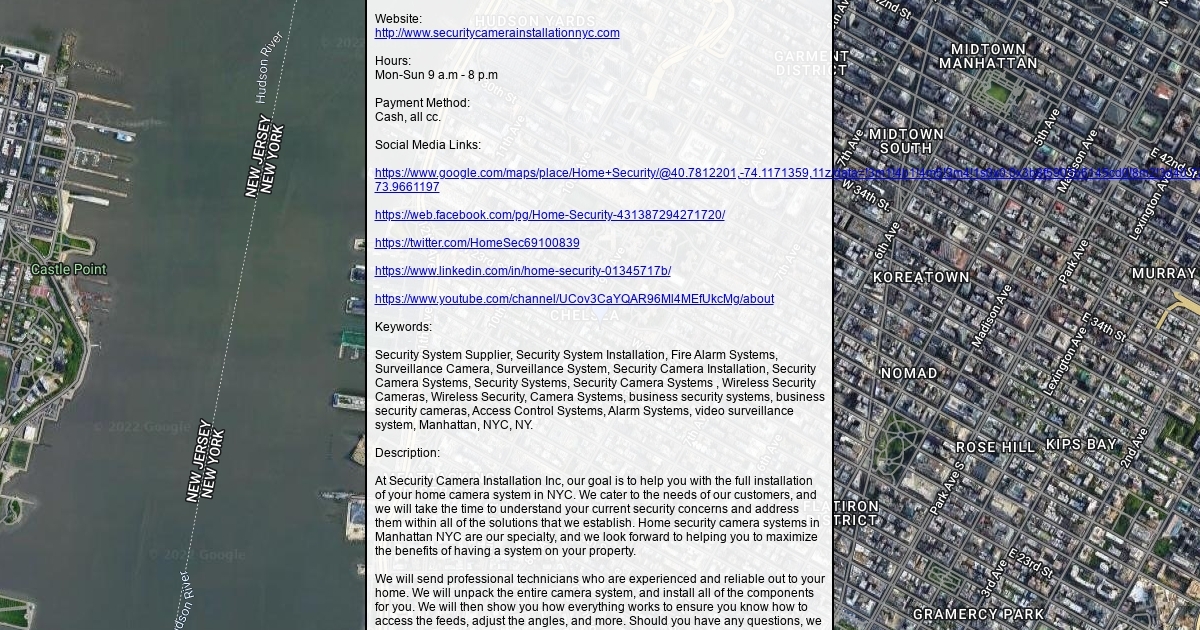 Home Security : Scribble Maps