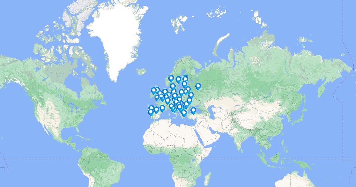 Political Map of Europe : Scribble Maps