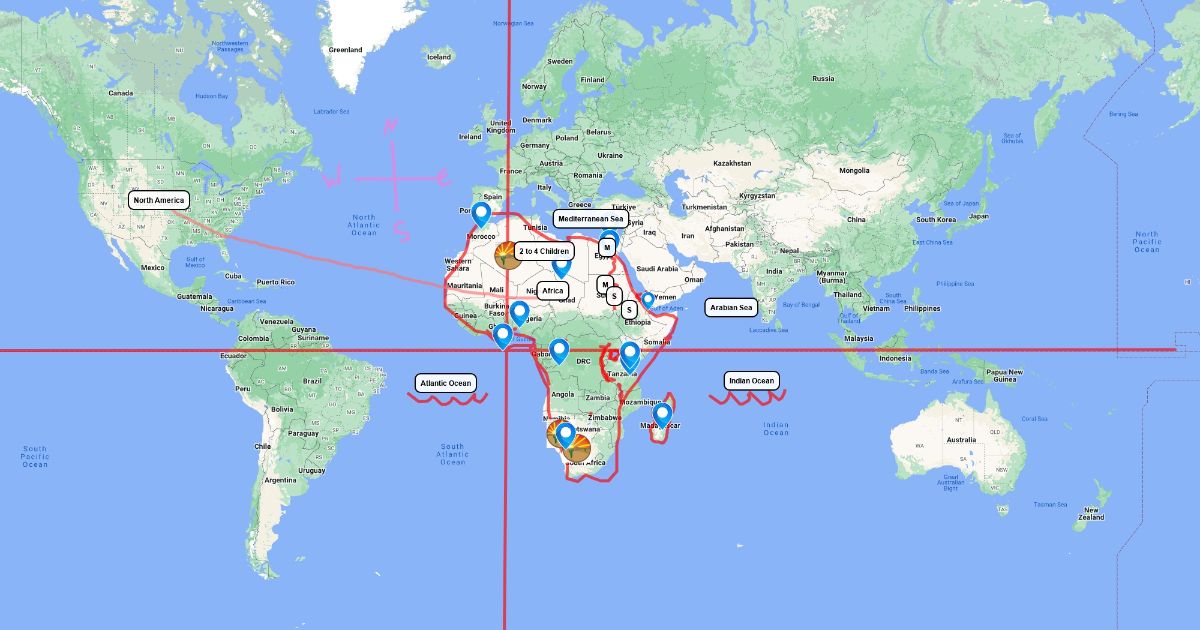 Africa Map Activity : Scribble Maps