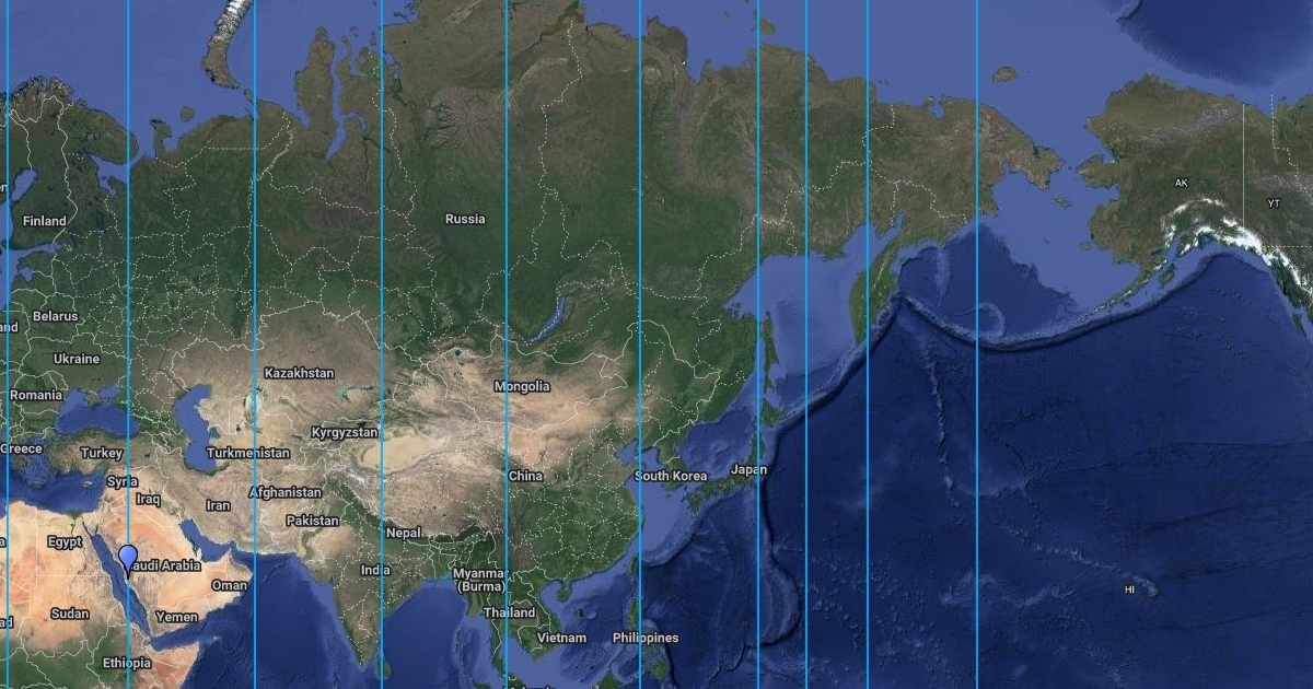 time zones by me : Scribble Maps