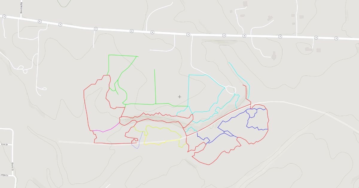 Trail Maps Horses : Scribble Maps