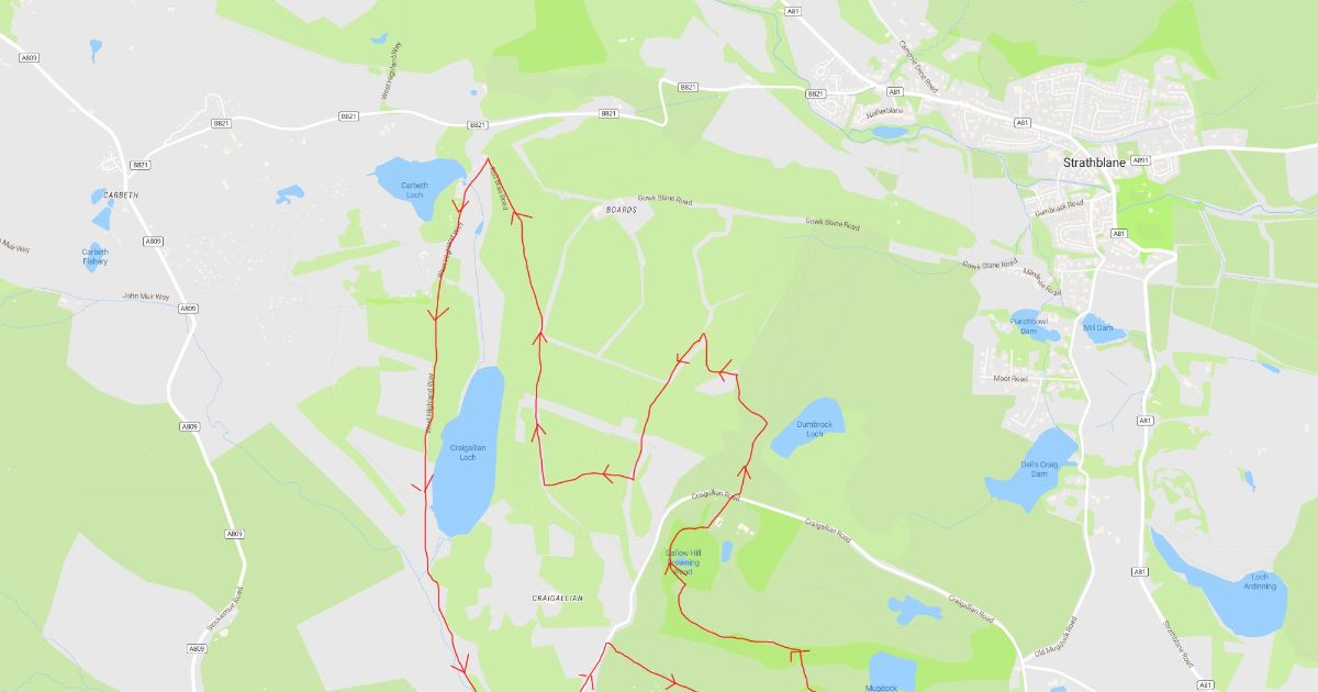 first ride : Scribble Maps