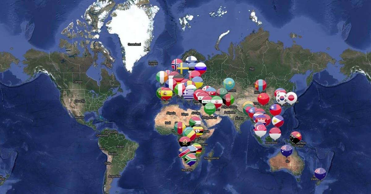 Flags of the World : Scribble Maps
