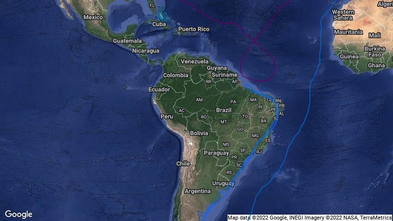 Amerigo Vespucci's Exploration Route : Scribble Maps