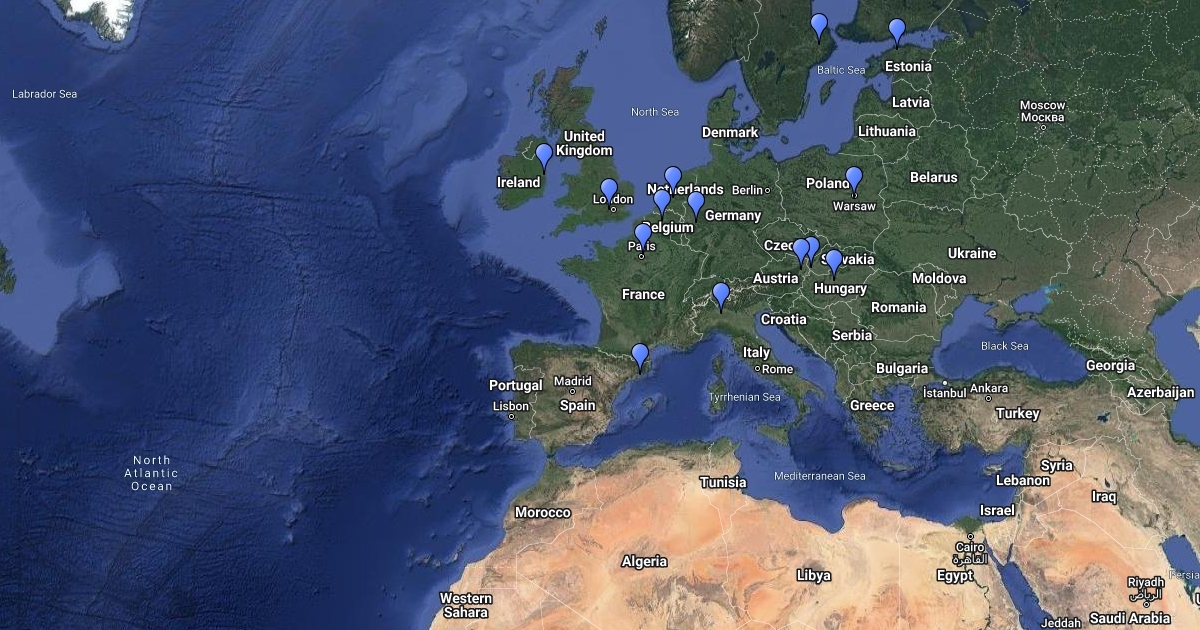 Maps envios : Scribble Maps