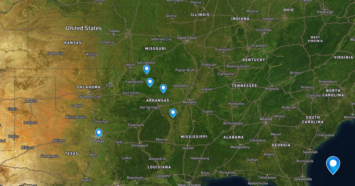 Where I Have Traveled To : Scribble Maps