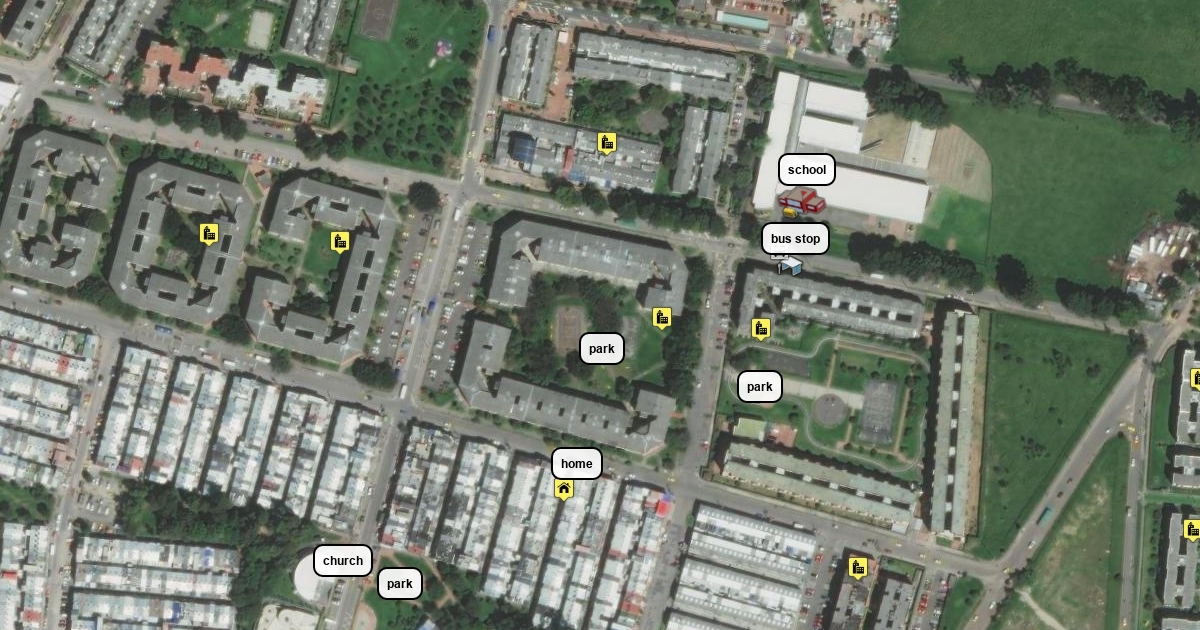 map of home : Scribble Maps