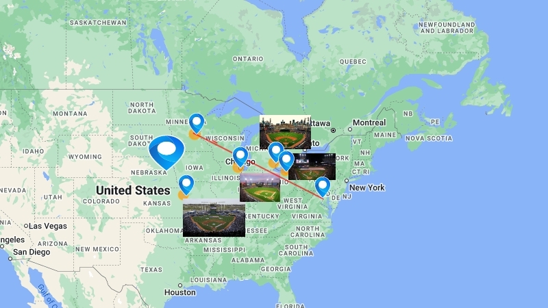 Baseball : Scribble Maps