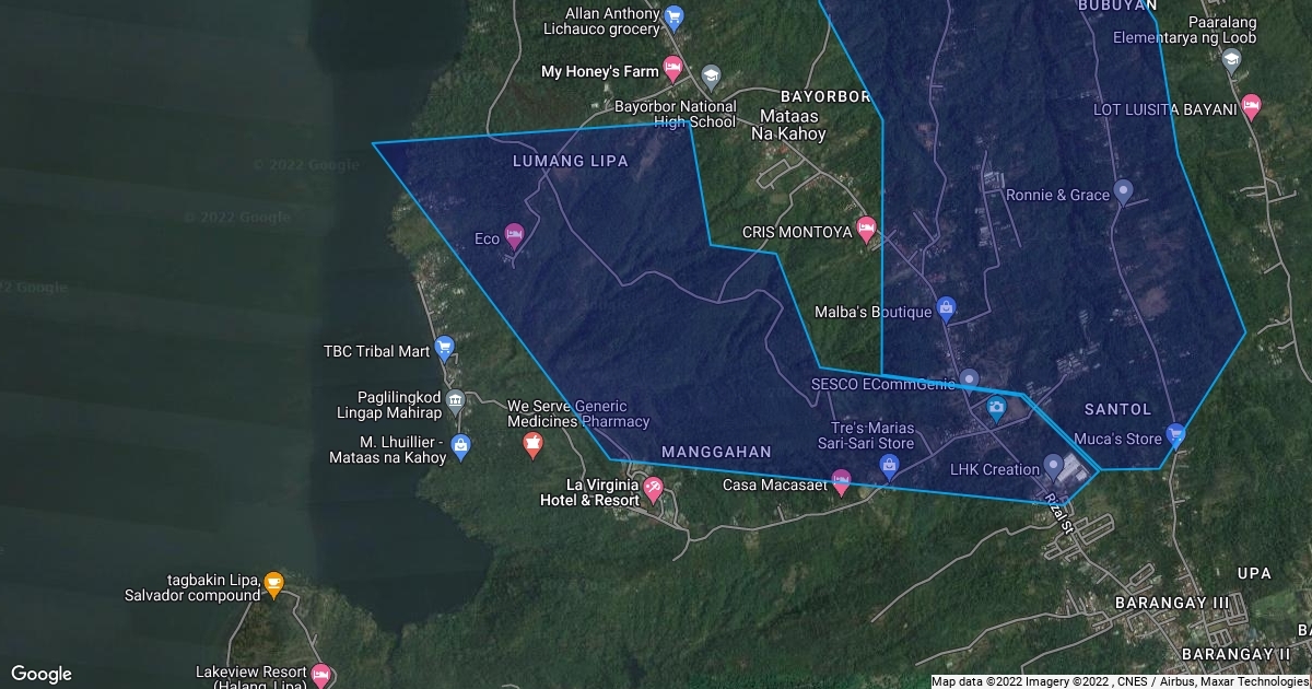 MAPS OF BALETE AND LUMANG LIPA : Scribble Maps