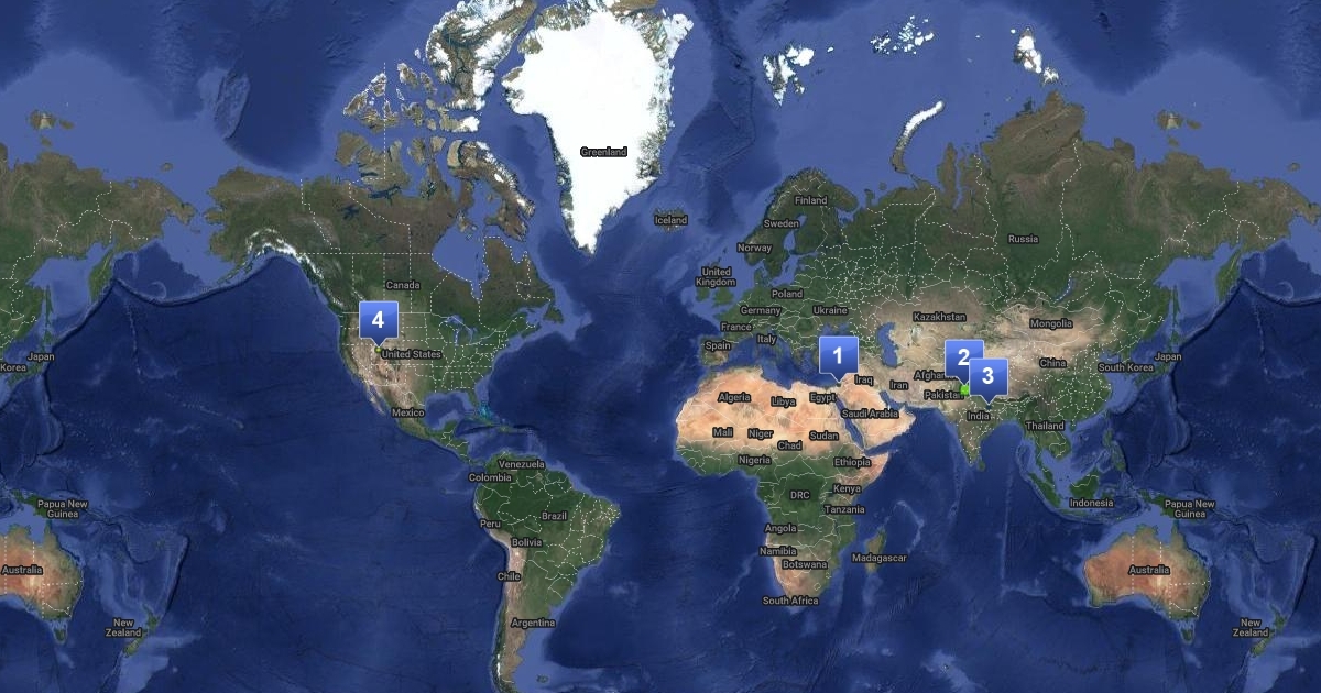 Sydney Religion Map : Scribble Maps