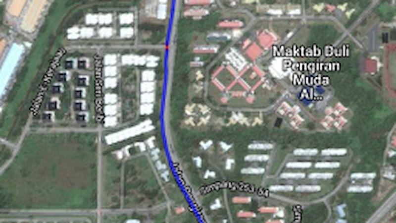 GPS1 66kV Substation to Beribi 66kV Substation : Scribble Maps