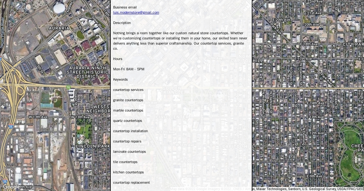 Modern Stone Designs : Scribble Maps