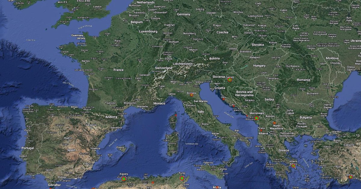 africa citys 2 : Scribble Maps