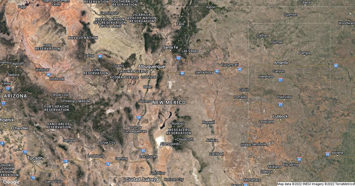 Where family lives : Scribble Maps