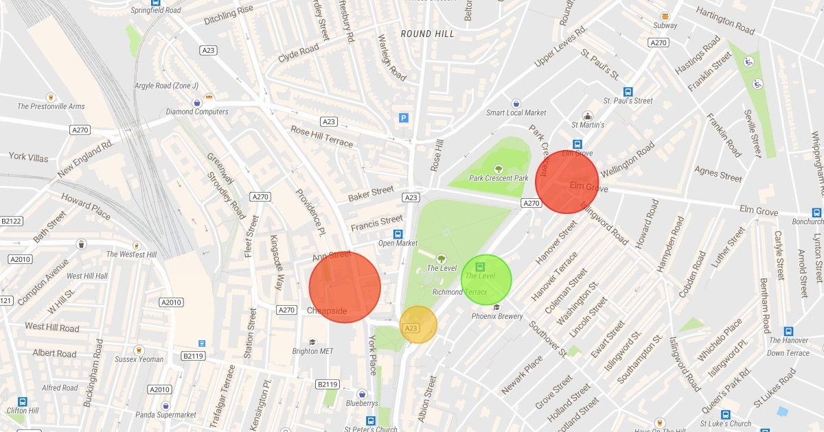 noise pollution : Scribble Maps