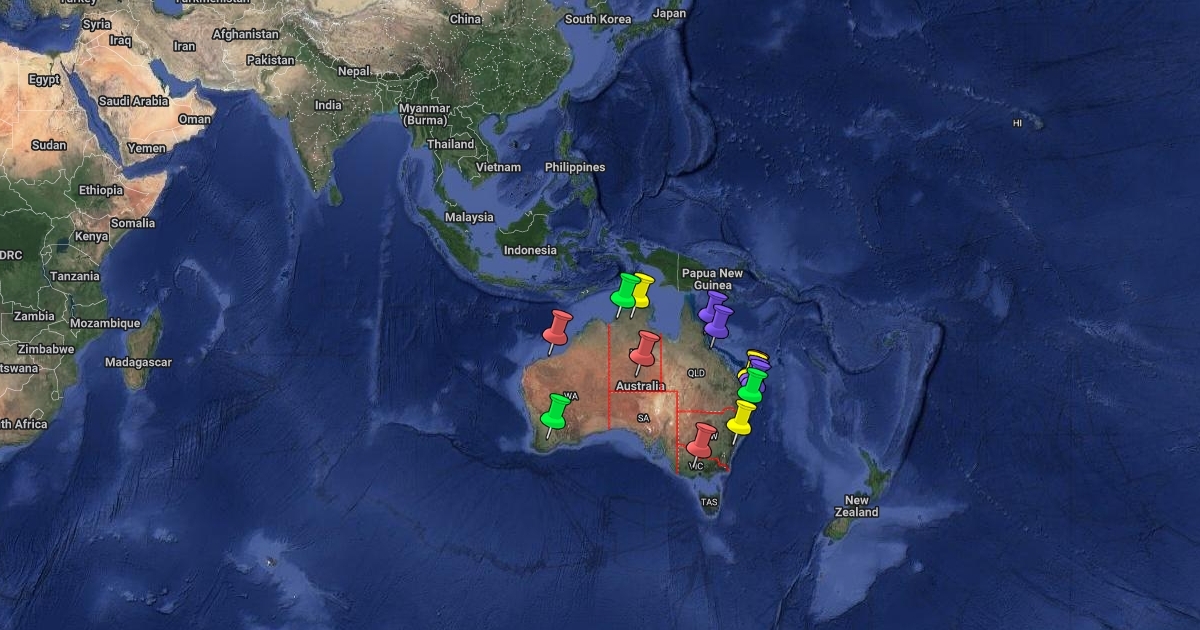 QLD MAP : Scribble Maps