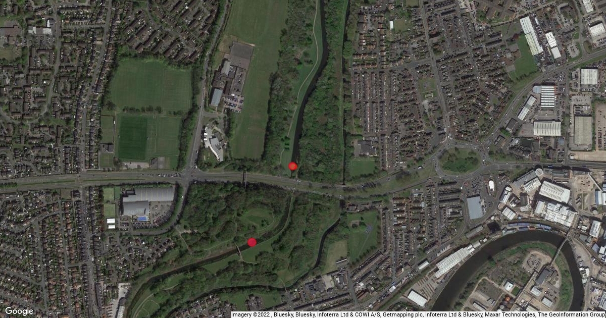 Sankey Canal : Scribble Maps