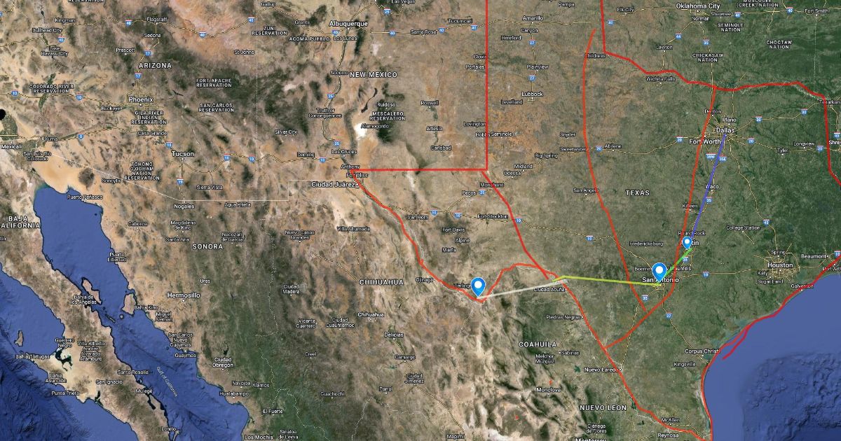 historic road trip : Scribble Maps