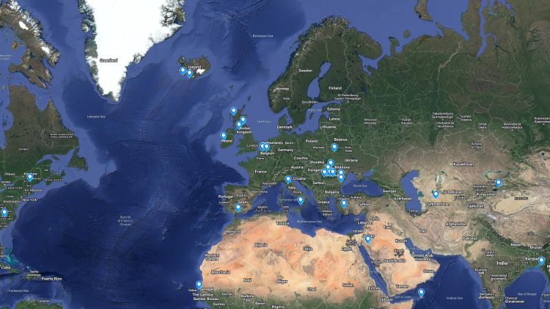 Places to go : Scribble Maps