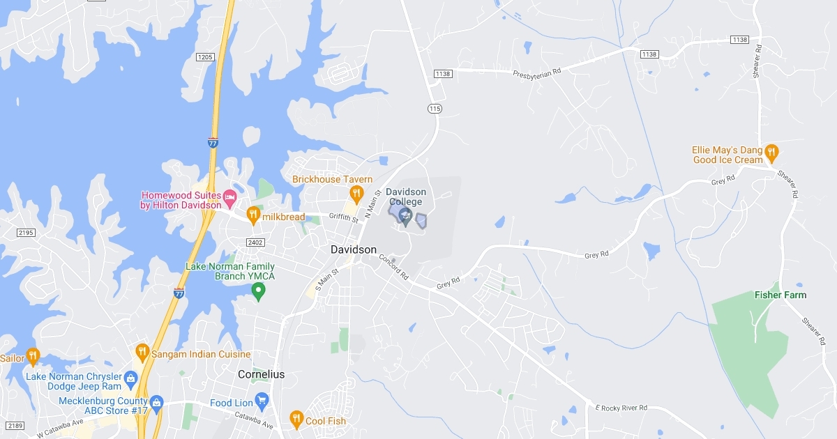 Davidson Campus Building History : Scribble Maps