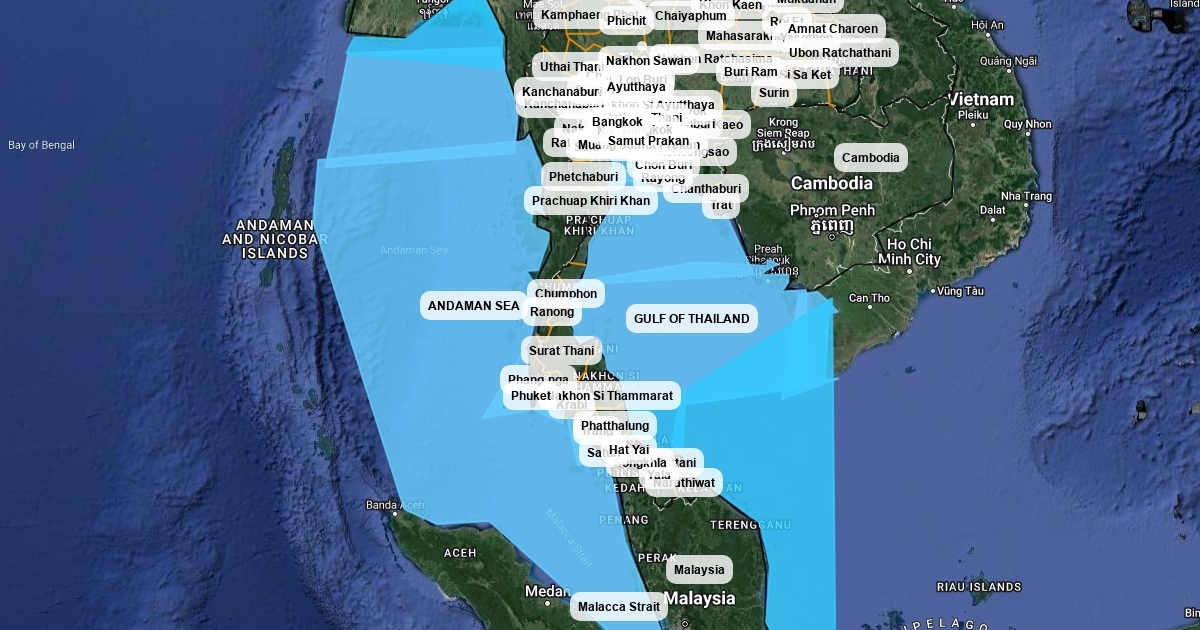 Thailand HUMAN Features : Scribble Maps