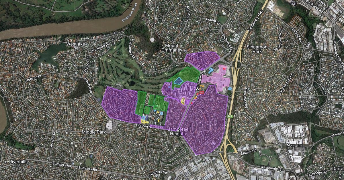 humanities land use map : Scribble Maps