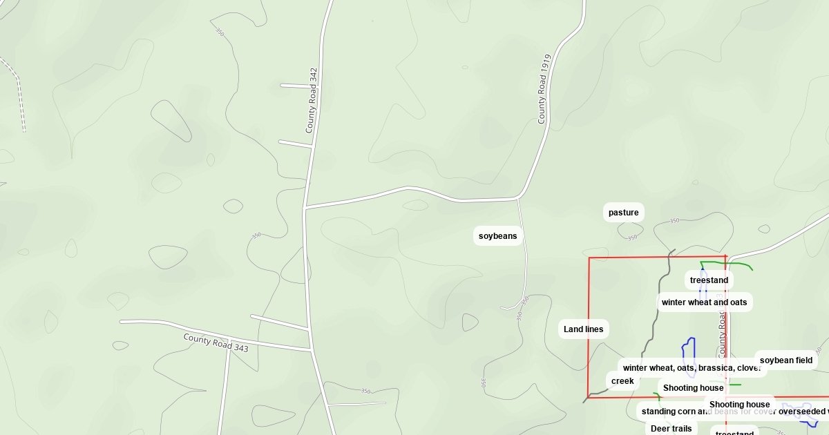 hunting land : Scribble Maps