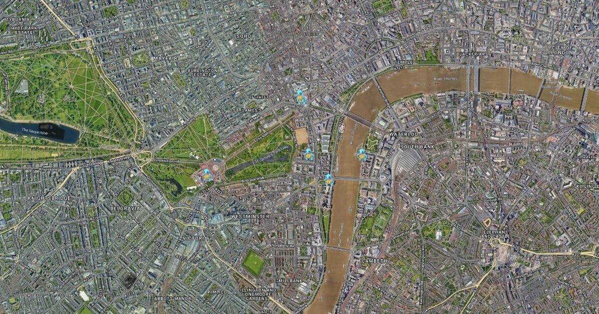 my map of london : Scribble Maps