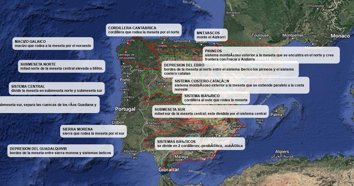 mapa de Sara y Dara : Scribble Maps